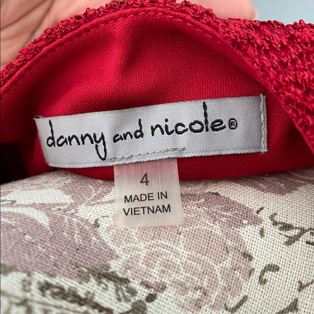 Danny & Nicole Ruby Red Dress - Gem